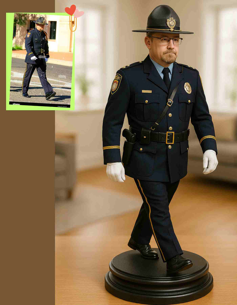 Custom Police gifts- Police appreciation Gifts – Artmellows 3D