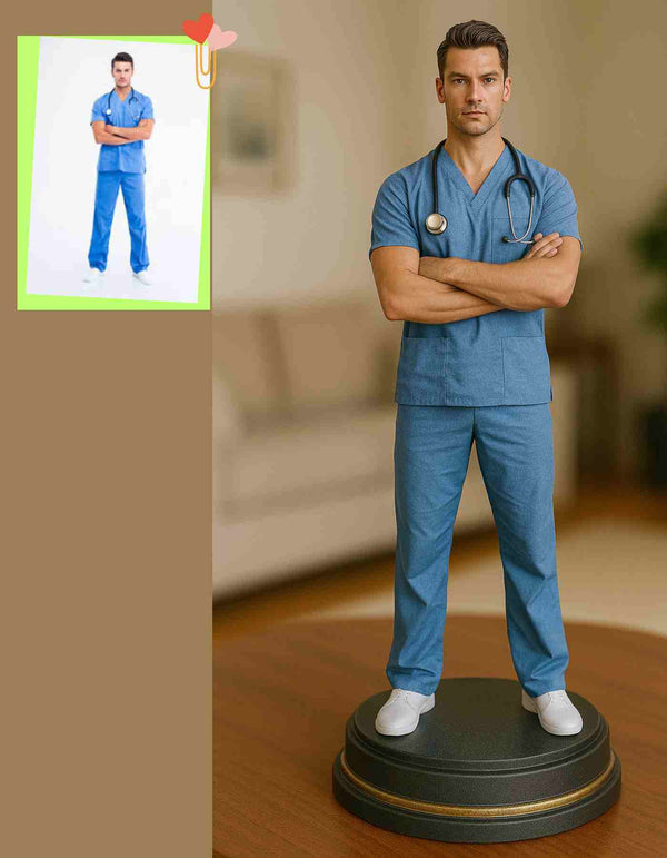 Custom Nurse gifts-Custom 3D Printed Nurse Figurines - Unique Gifts ...