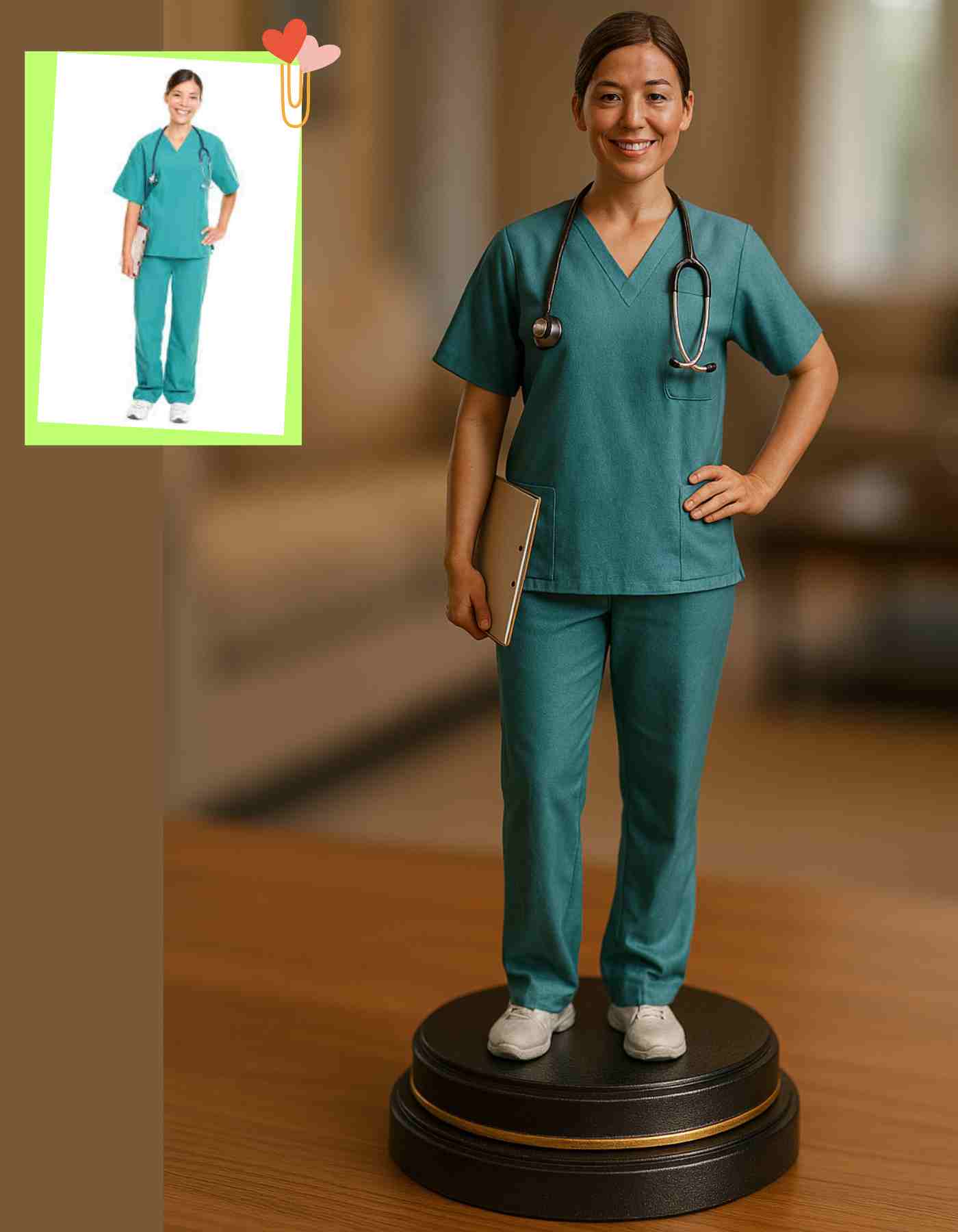 Custom Nurse gifts-Custom 3D Printed Nurse Figurines - Unique Gifts ...