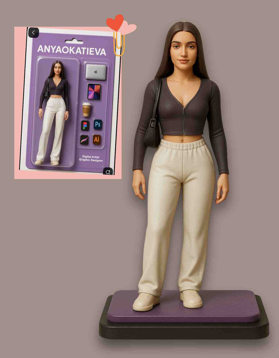 AI image to figurine : Crafted like art. Made for you – Artmellows 3D