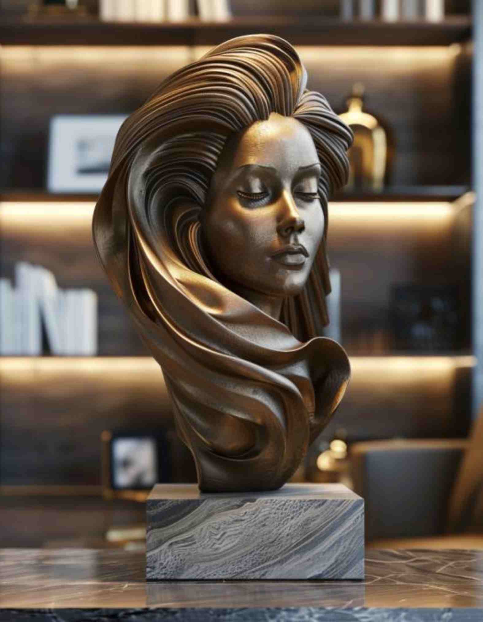 Affordable Custom 3D Printed Bronze Like Sculptures - Unique Gifts ...