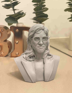 Custom Bust sculpture- Personalized 3D Art Crafted to Perfection ...