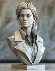 Custom Bust sculpture- Personalized 3D Art Crafted to Perfection ...