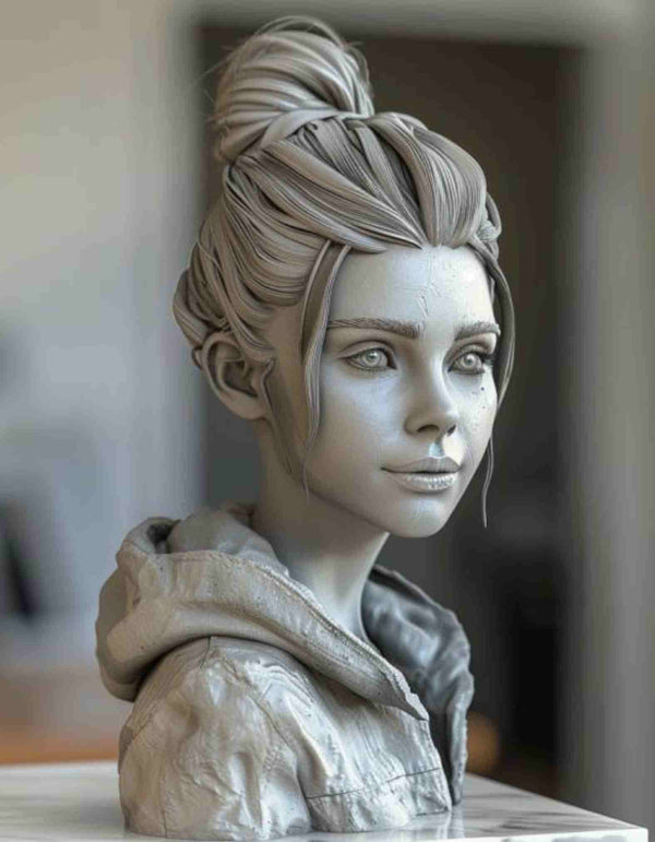 Custom Bust sculpture- Personalized 3D Art Crafted to Perfection ...