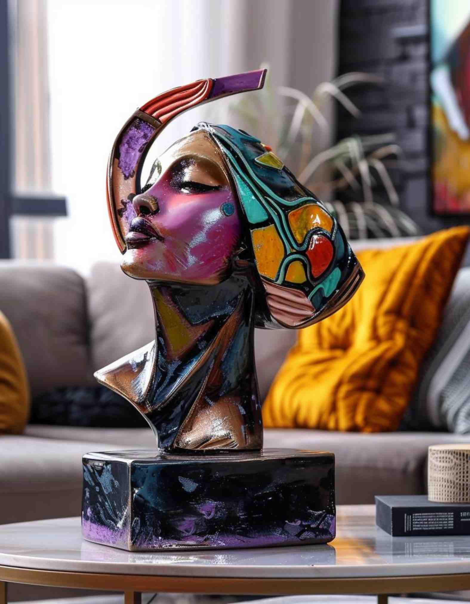 Sculptures for home decor| Custom made sculpture decor. – Artmellows 3D