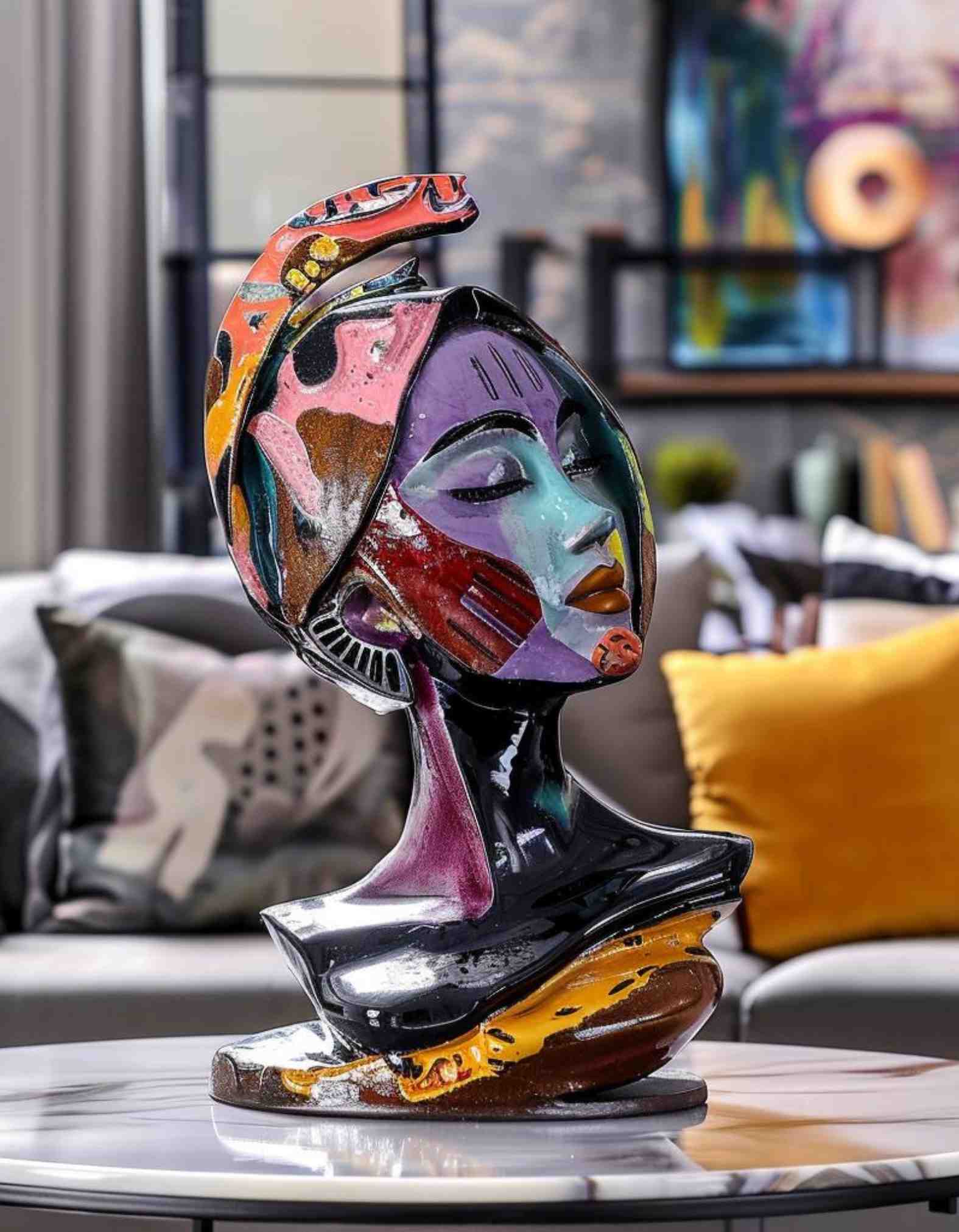 Sculptures for home decor| Custom made sculpture decor. – Artmellows 3D