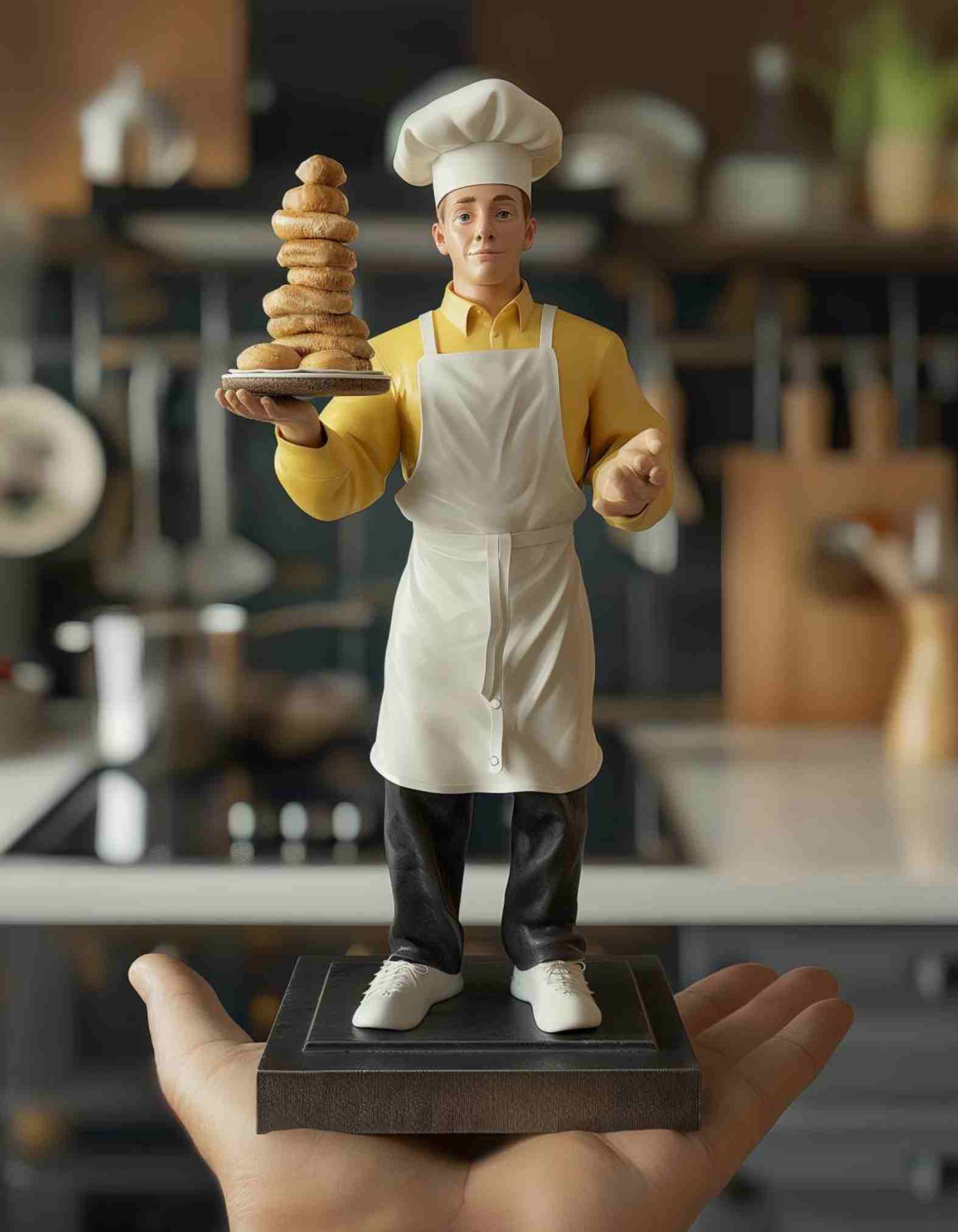 Custom retirement gifts : Personalized Custom 3D Sculpt of Retirees ...
