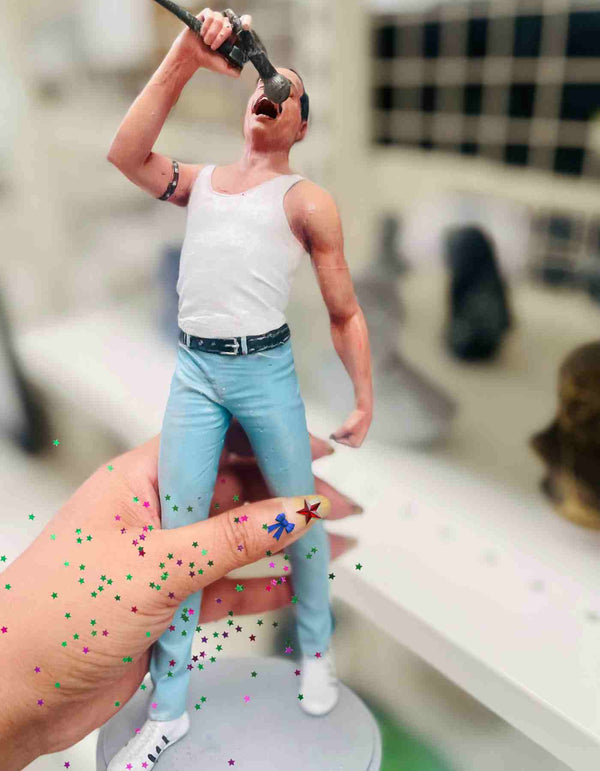 3D Mini me Figurines-3D Sculpted & 3D printed in any pose you choose ...