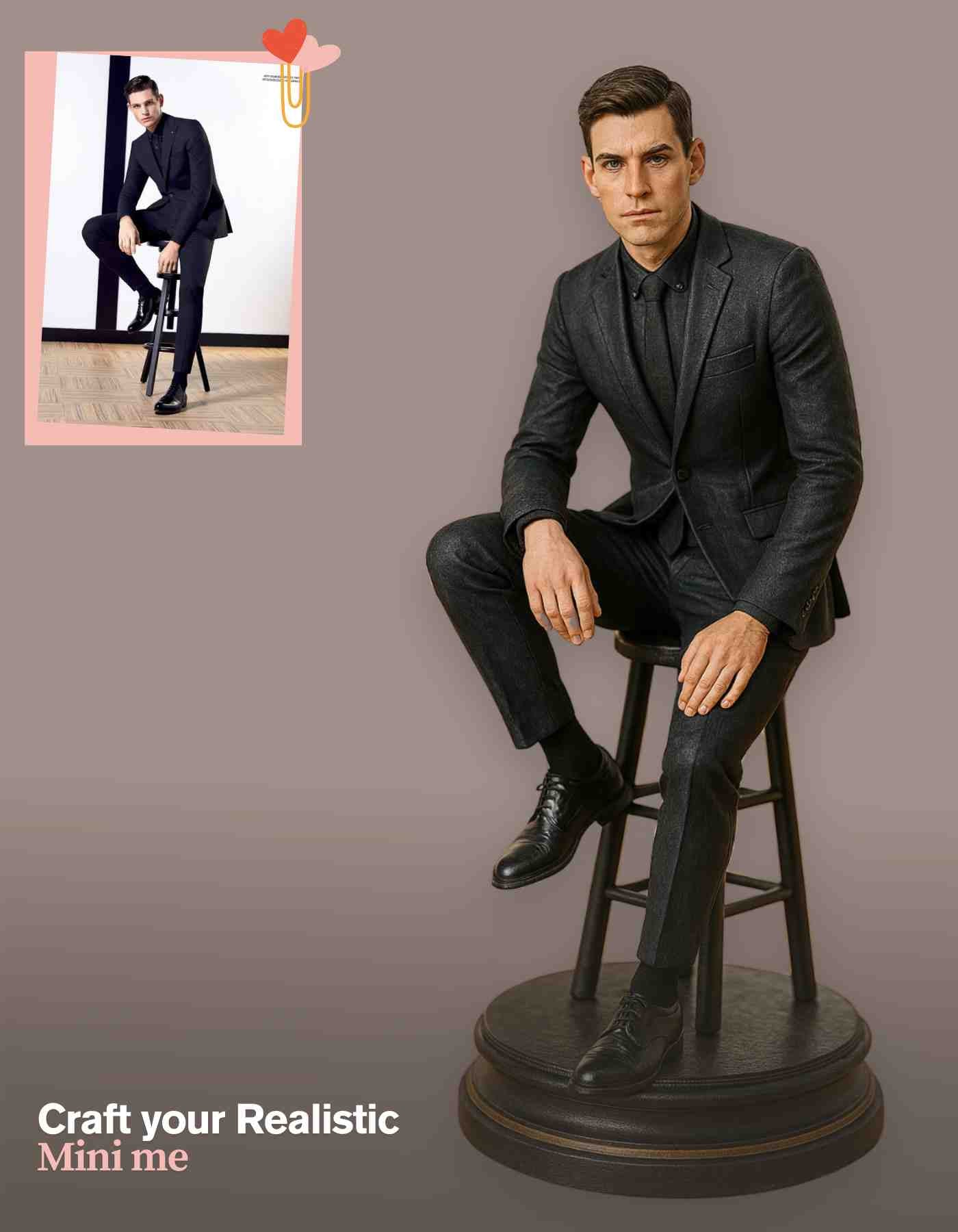 3D statue maker online : custom figurines from photo – Artmellows 3D