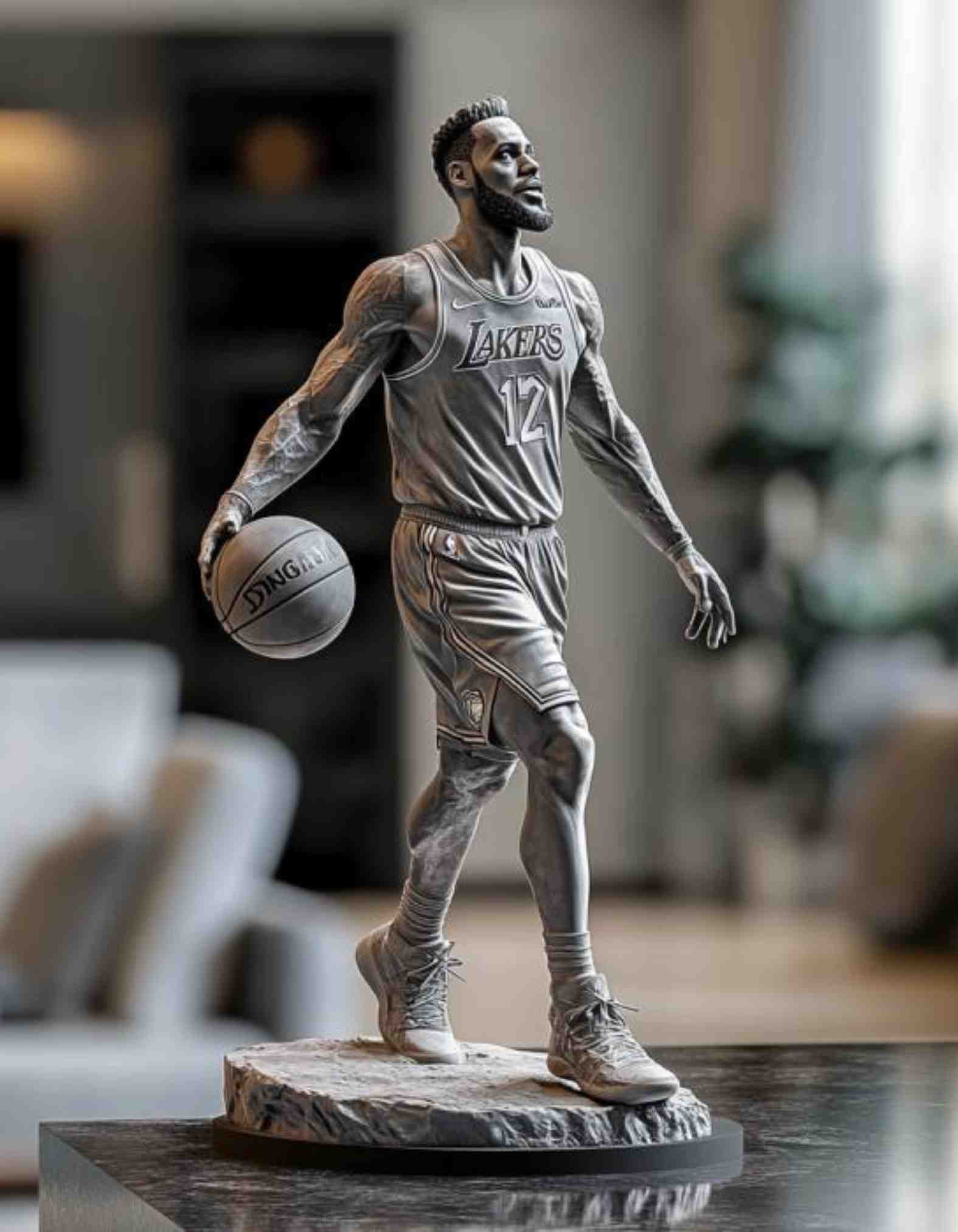 Custom NBL Player Sculptures-3D Sculpted & 3D printed in any pose you ...