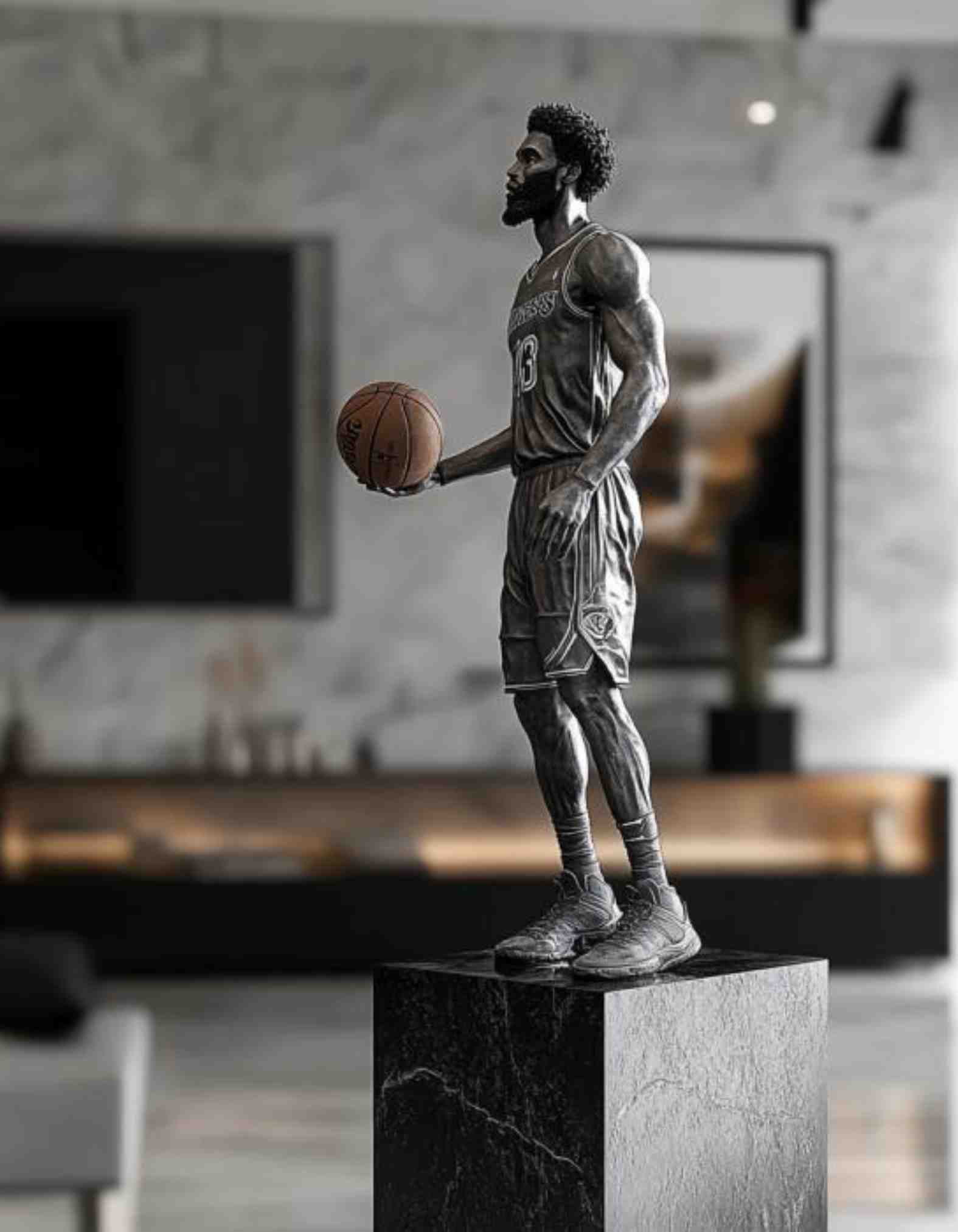 Custom NBL Player Sculptures-3D Sculpted & 3D printed in any pose you ...