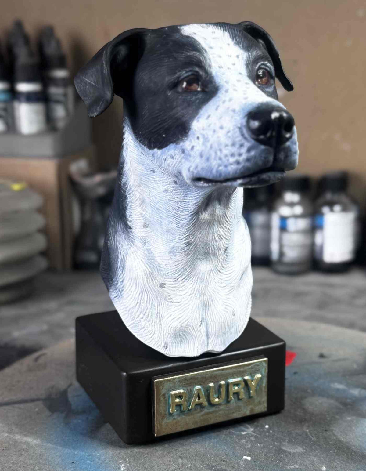 Custom Dog Sculptures : Immortalize your furry bestie in 3D – Artmellows 3D