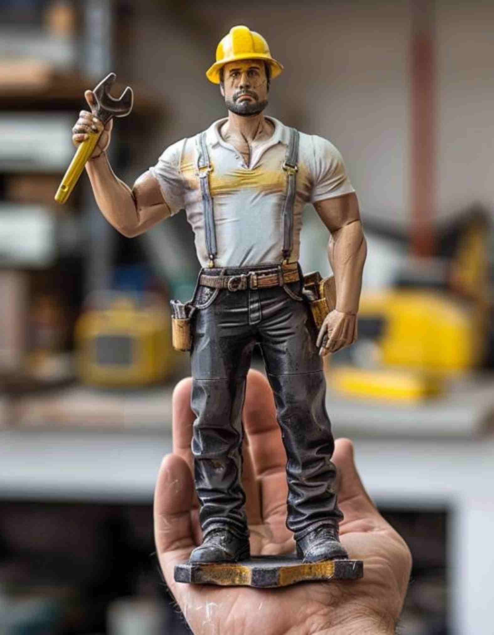 3D Mini me Figurines-3D Sculpted & 3D printed in any pose you choose ...