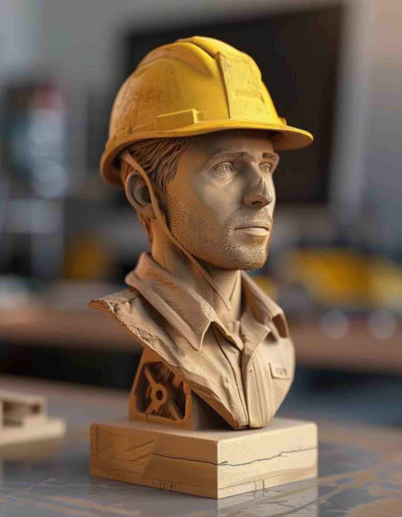 Custom Bust sculpture- Personalized 3D Art Crafted to Perfection ...