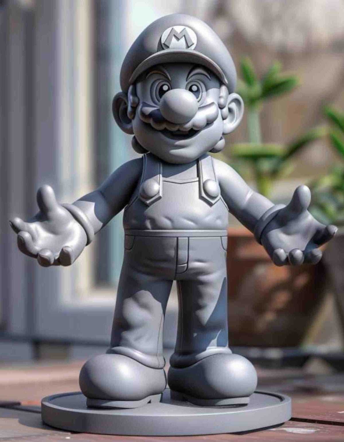 Famous cartoon character statue, your beloved character in 3D Reality ...