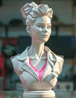 Custom Bust sculpture- Personalized 3D Art Crafted to Perfection ...