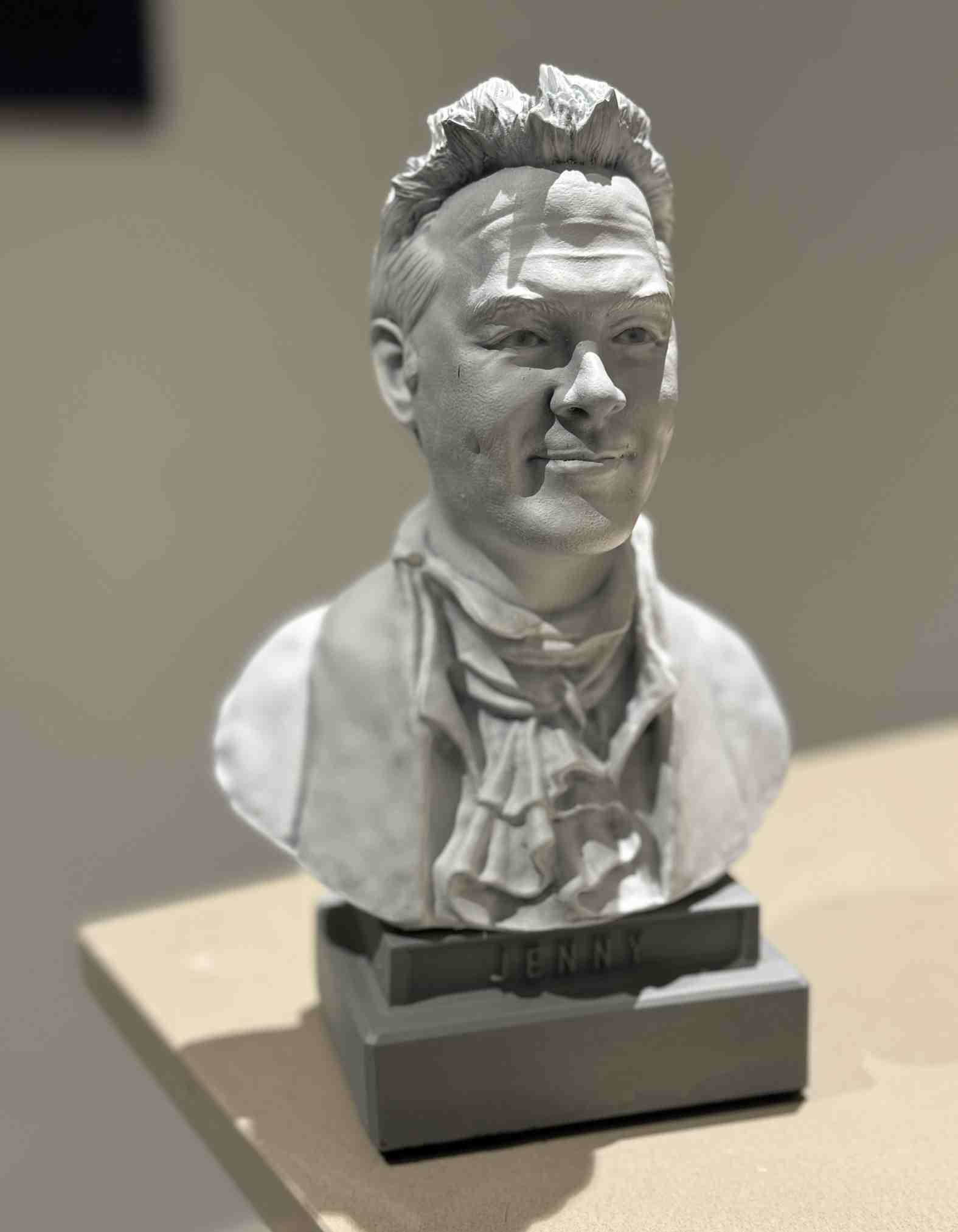 Custom Bust sculpture- Personalized 3D Art Crafted to Perfection ...